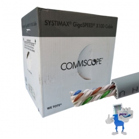 Cabo de Rede UTP Cat.6A Commscope Systimax GigaSPEED X100 com 305m